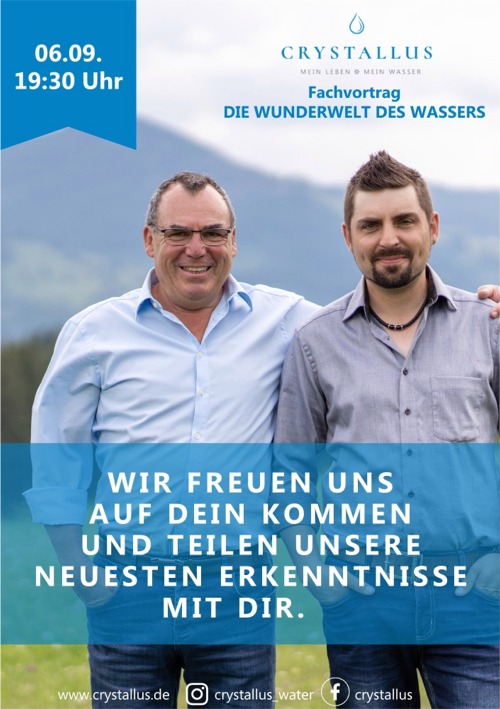Crystallus | Wasser wie frisch aus der Gebirgsquelle